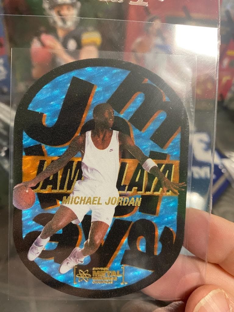 Michael Jordan Metal Jambalaya Insert Pulled by Vintage Breaks